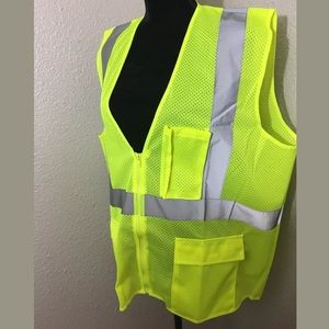 IRONWARE | Jackets & Coats | Ironwear Safety Vest Yellow Style 284lz ...